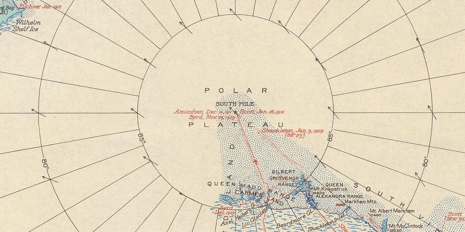 Famous Explorer Maps – The Unique Maps Co.