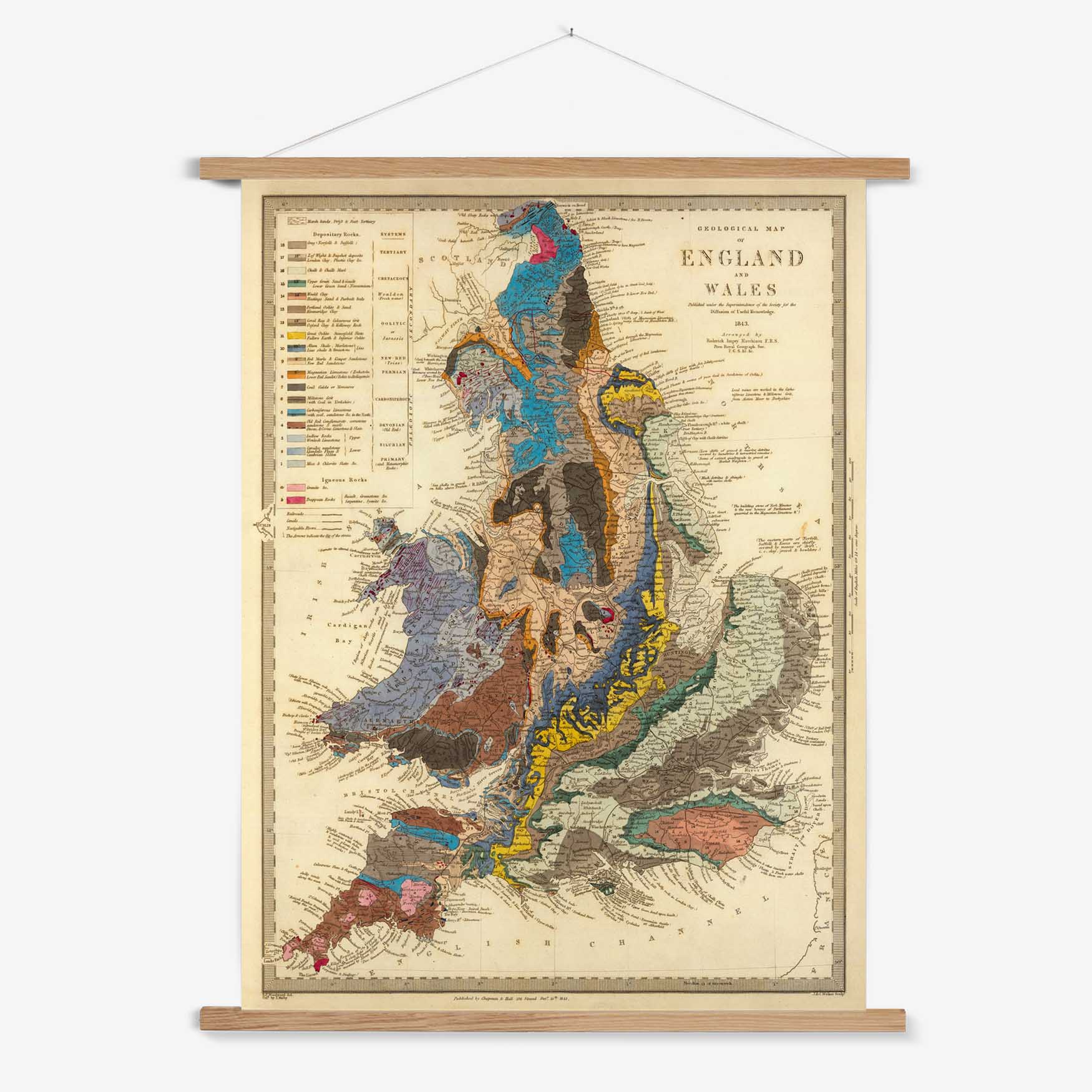 Wood Hanger (add-on item) – The Unique Maps Co.