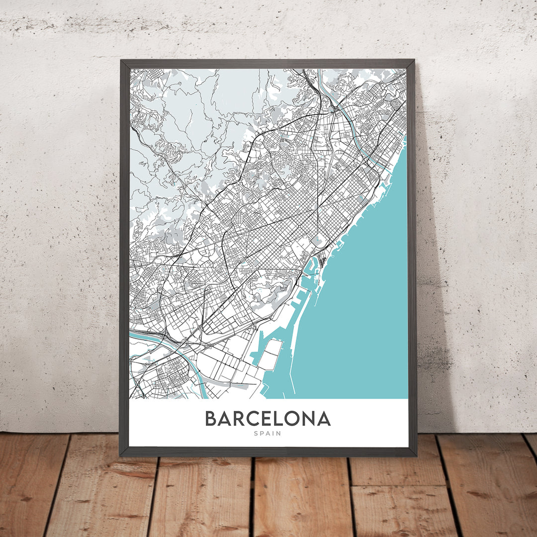 Barcelona Gothic Quarter Map A Location In Barcelona Walk Score