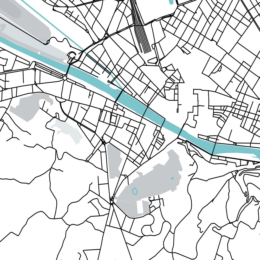 Mapas De La Ciudad De Florencia, Italia Mapa De Distritos Pastel De