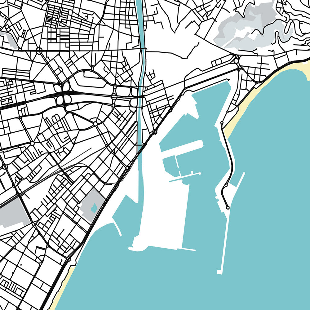 Malaga Spain Map Malaga Maps Top Tourist Attractions Free,