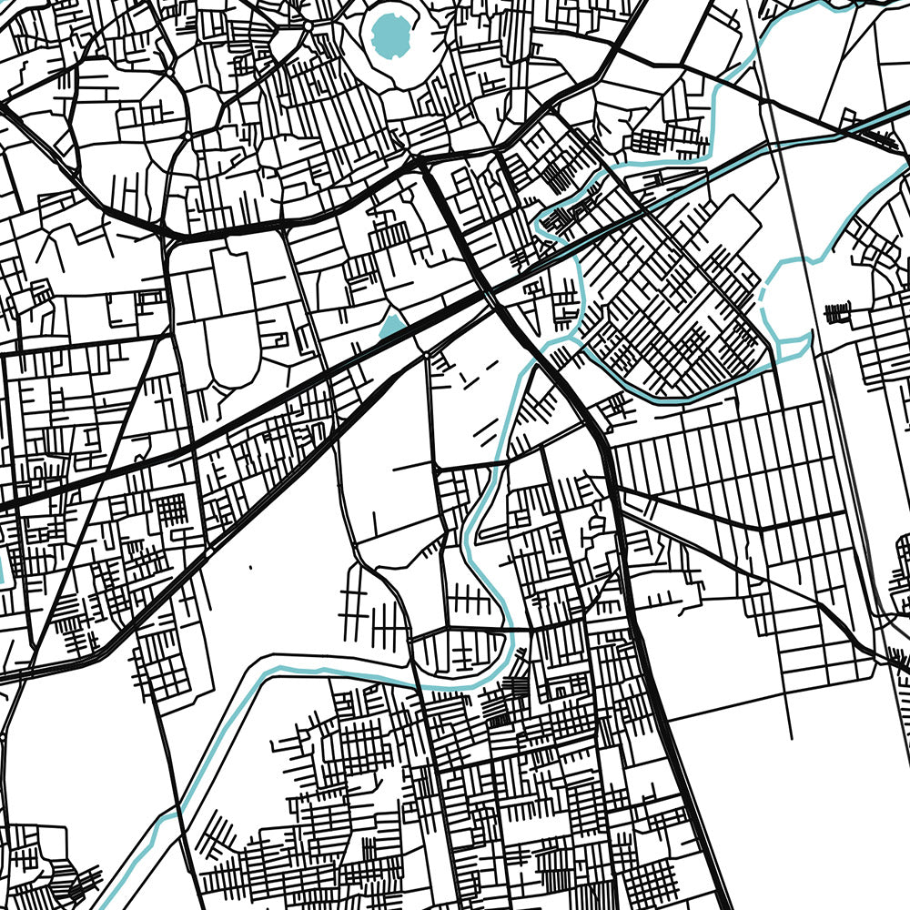 Surat City Map Surat City