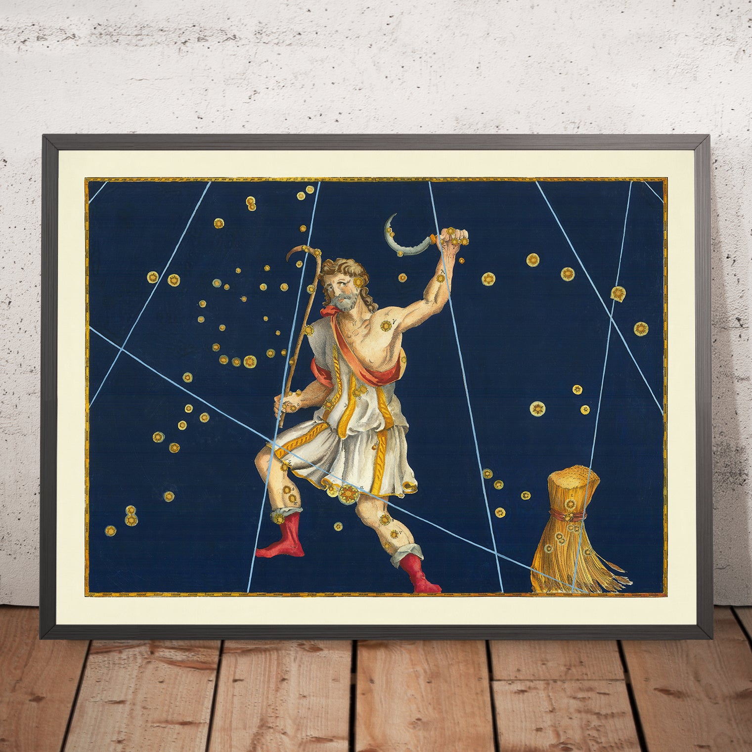 Old Star Map of Bootes by Johann Bayer, 1603 - Celestial Constellation ...