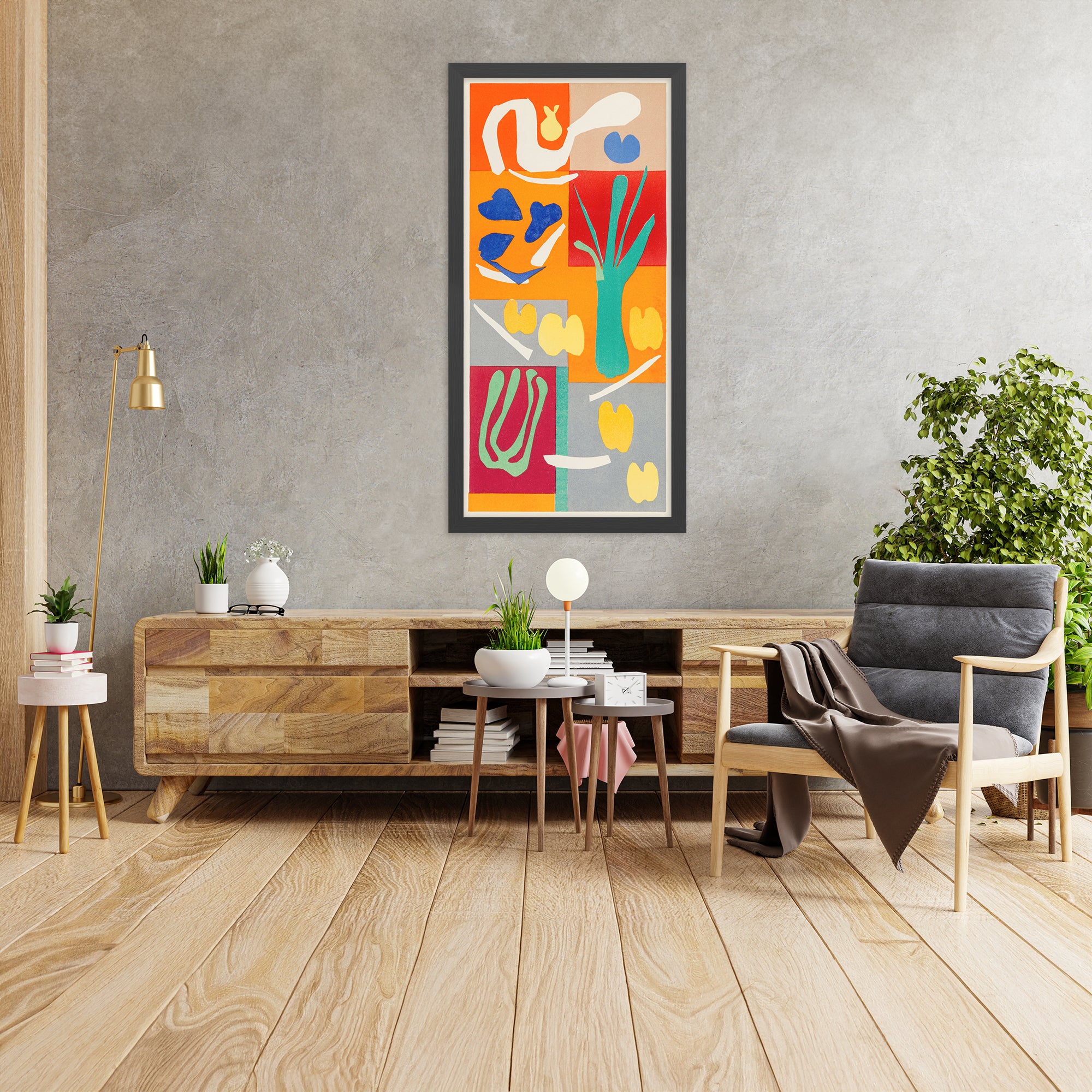 Végétaux (Plants) by Henri Matisse, 1952 – The Unique Maps Co.