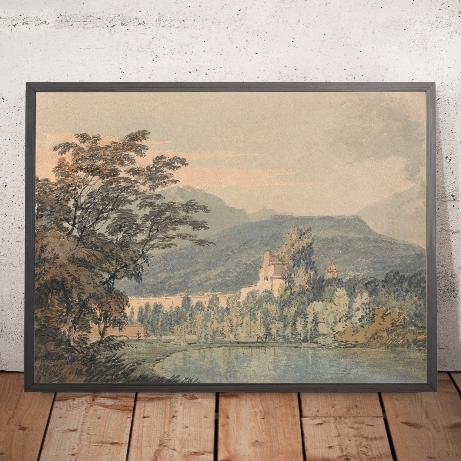 Sir William Hamilton’s Villa in Naples by Turner, 1795 – The Unique ...