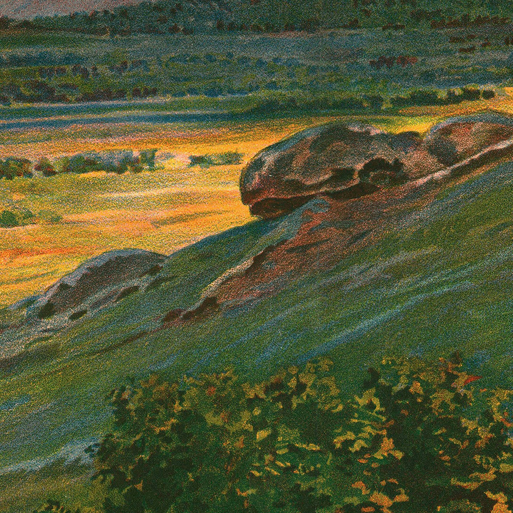 Auvergne Travel Poster: Chemins de Fer by Établissements Minot, 1904 ...