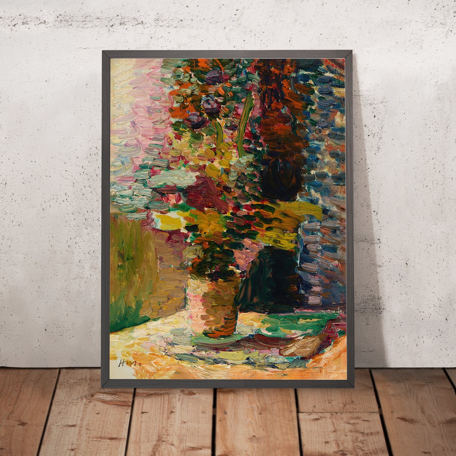 Vase de fleurs (Vase of Flowers) by Henri Matisse, 1898 – The Unique ...