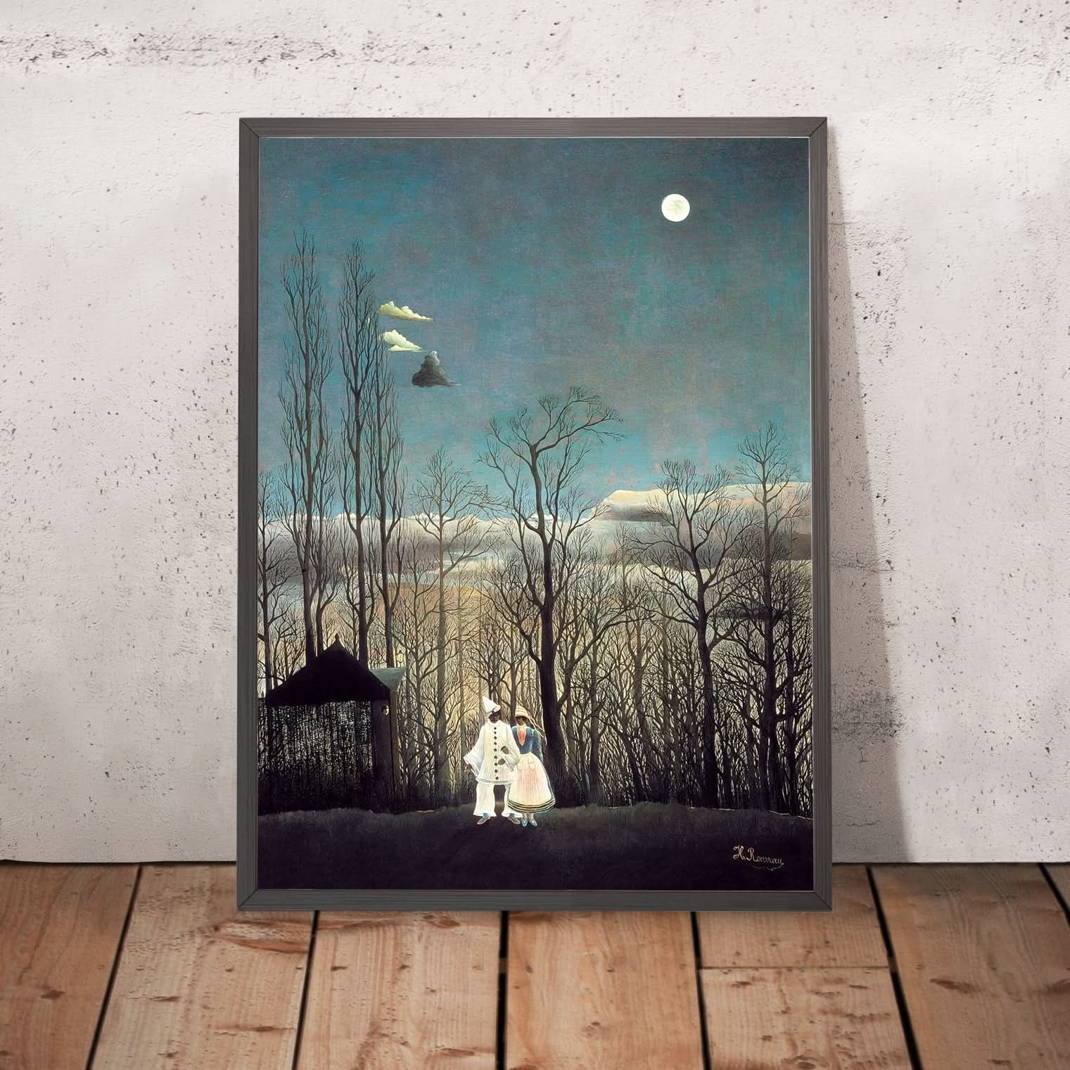 Carnival Evening by Henri Rousseau, 1886 – The Unique Maps Co.