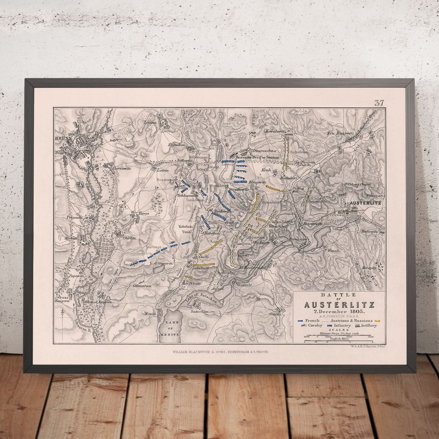 Battle of Austerlitz, 2 December 1805: Napoleonic Wars – The Unique ...