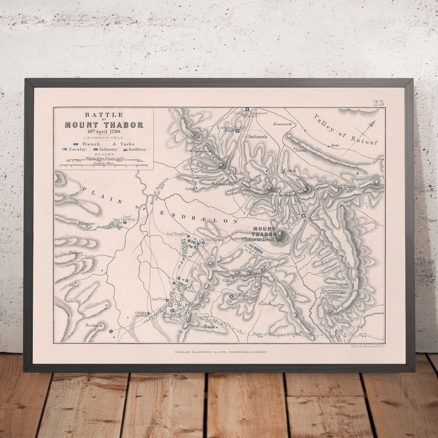 Battle of Mount Thabor, 16 April 1799: French vs. Turkish Forces, Revo ...