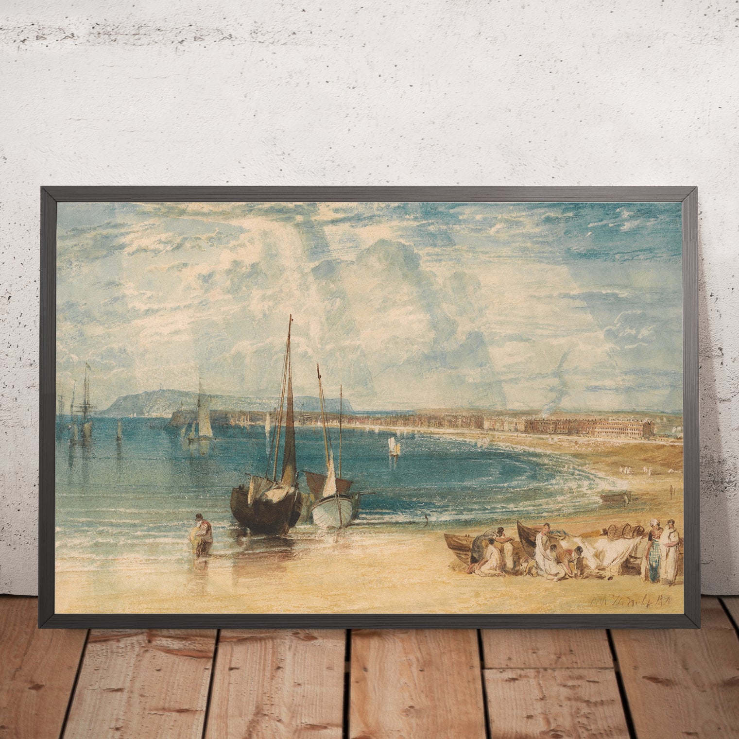 Weymouth by Turner, 1811 – The Unique Maps Co.