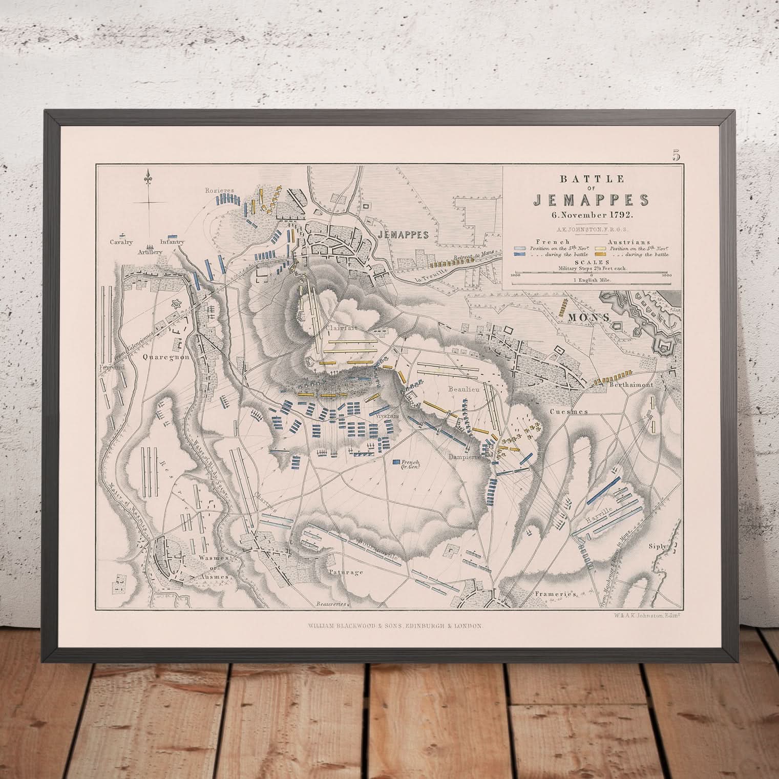 Battle of Jemappes, 6 November 1792: French Revolutionary War – The ...