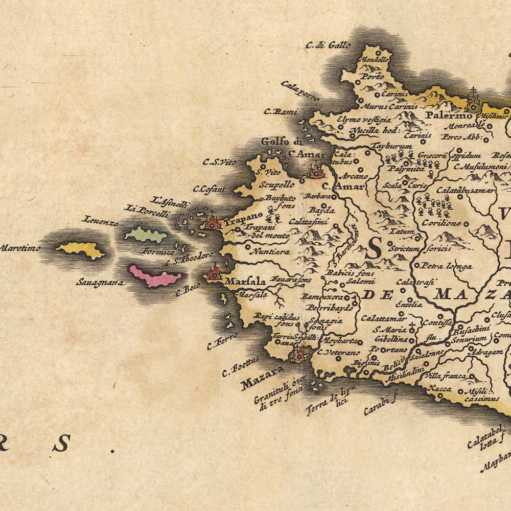 Catania Sizilien Karte Gradova