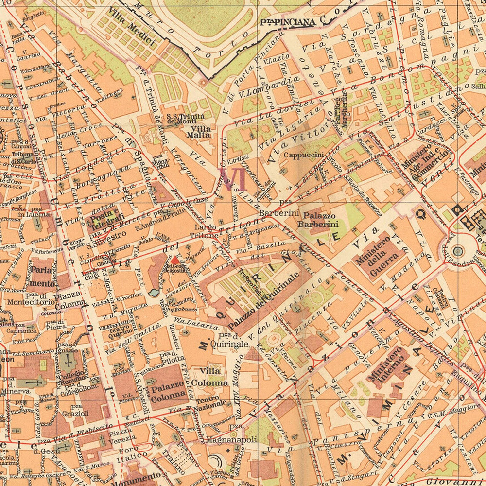 Vía Apia Antigua Roma Mapa En Blanco